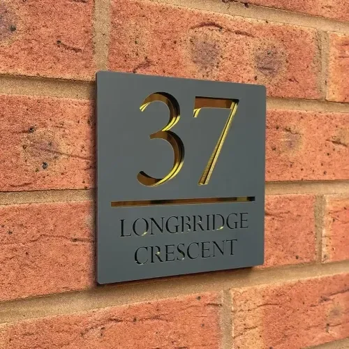Metal Laser-Cut Signs - urbansignworks